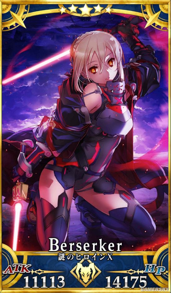 FGO日服B阶X毛立绘预览 BX满破立绘及战斗模型预览_满破立绘 _ 游民星空手游频道