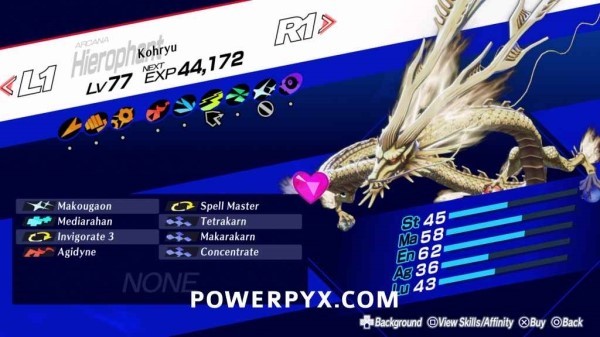 《女神异闻录3Reload（P3RE）》全人格面具合成表 P3R面具合成公式_黄龙-游民星空 GamerSky.com