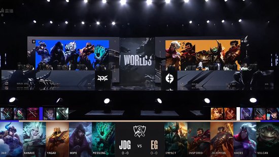 《LOL》S12小组赛JDG取得开门红！1:0战胜EG _ 游民星空 GamerSky.com