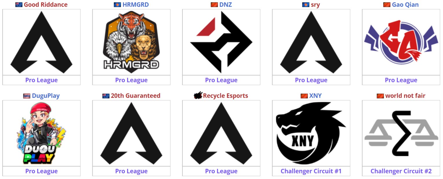 世界赛击杀榜 TSM队史奖金突破百万 ALGS第二阶段即将开_Apex英雄|游民星空