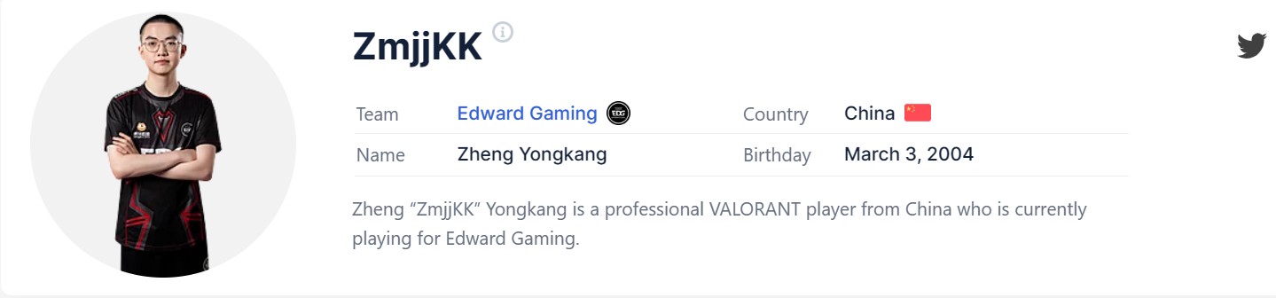 [职业选手]“EDG野兽”————ZmjjKK_瓦罗兰特|游民星空