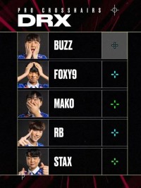 瓦罗兰特季前邀请赛电竞选手准星大全_瓦罗兰特|游民星空