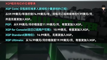 XGP价位上调；饿殍：明末千里行破50万；七日世界峰值13万_游民百相|游民星空